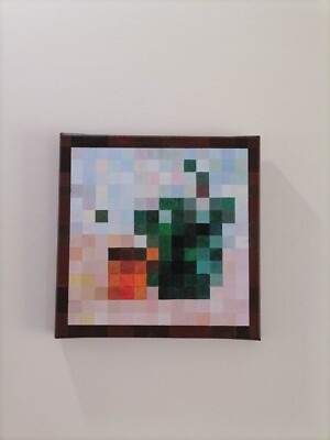 Minecraft painting 30x30 cm | eBay
