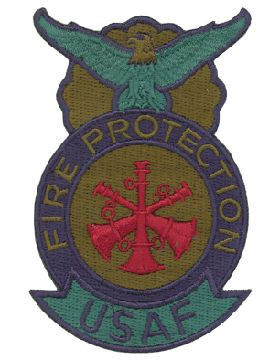 USAF Assistant Fire Chief Patch (AF-P113SA) Three Bugles ABU | eBay