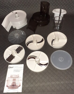 Oster Food Processor Disc Set and more Model 937-81 937-82 937-84 937 ...