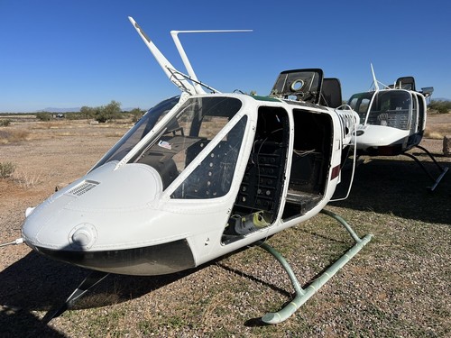 Bell 206 Helicopter Fuselage Display Movie Prop | eBay