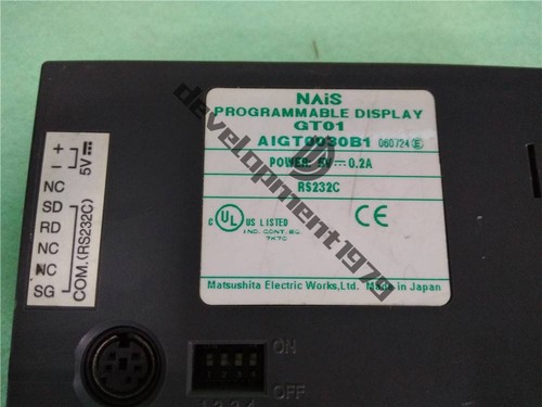 1PC Used Panasonic GT01 AIGT0030B1 Programmable Display- | eBay