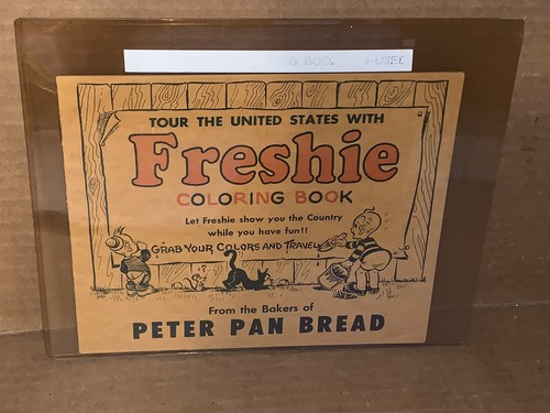 Vintage 1950’s Peter Pan Bread Freshie Coloring Book | eBay
