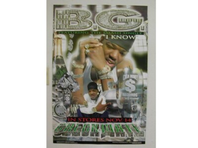 B.G. Checkmate Poster BG B g CHECK MATE Promo | eBay Australia