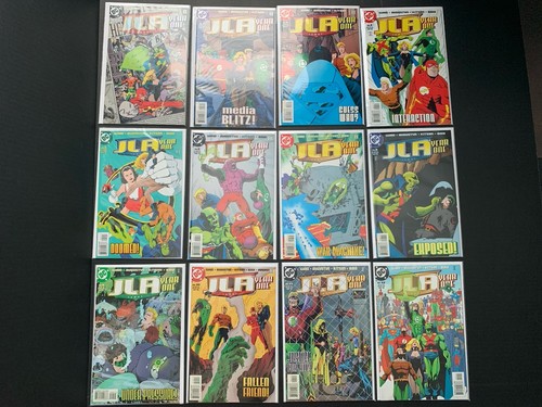 JLA: Year One #1-12 (DC 1998) Complete Series! Waid/Kitson! HIGH Grade ...