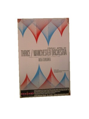 Thrice Manchester Orchestra Poster Handzettel St. Louis | eBay.de