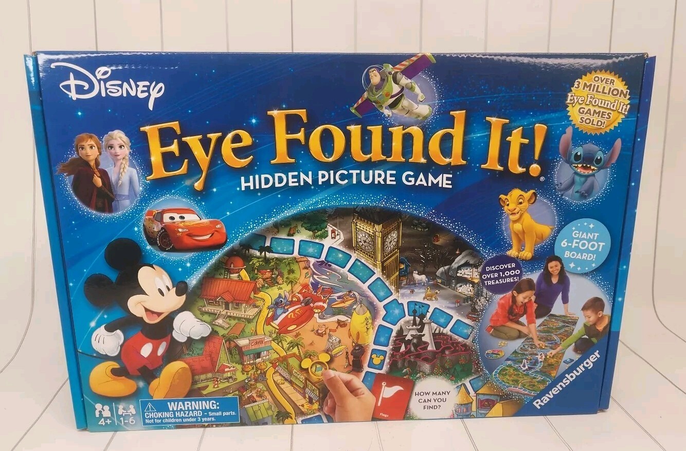 Disney - Eye Found It! Hidden Picture Game by Ravensburger NEW ...