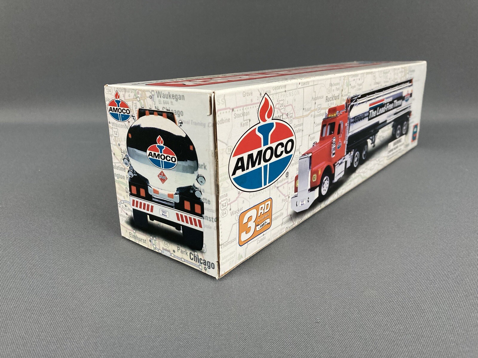 Equity Marketing 16" Amoco Oil Tanker Truck Plastic - Lights & Sounds ...