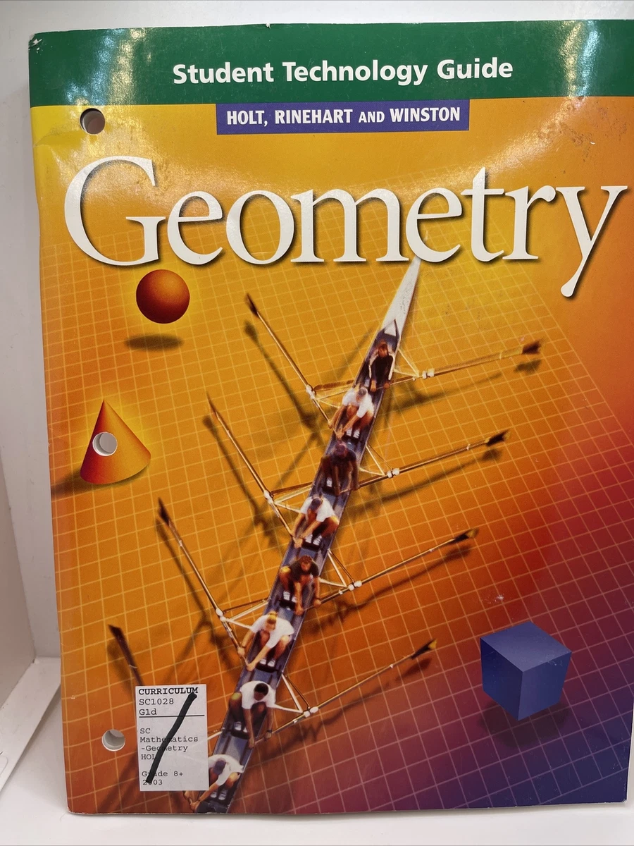 Holt Geometry Math Book