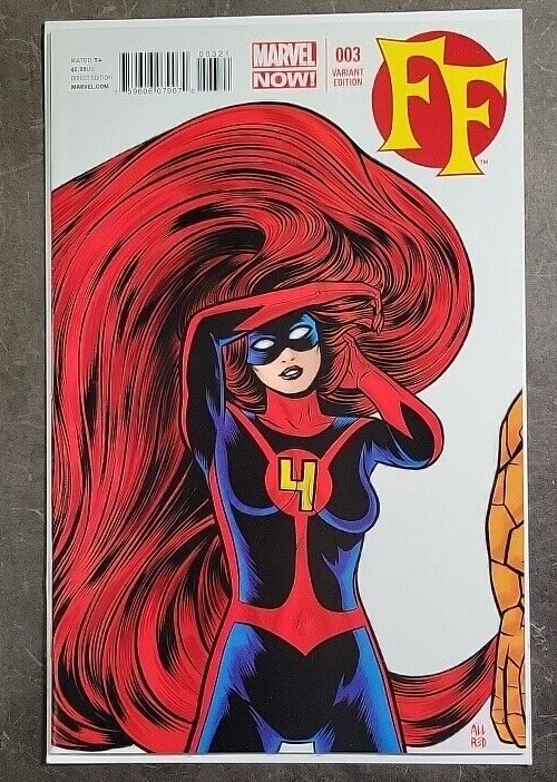 FF #3 - Mike Allred - Marvel Now! Fantastic Four - Connect Medusa ...