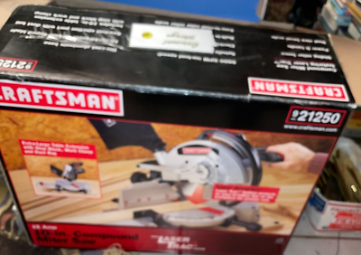 Craftsman 10-Inch Compound Miter Saw 15 Amp 921250 | eBay