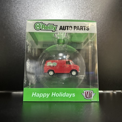 2024 M2 '71 Chevrolet Van Red O'Reilly Christmas Ornament | eBay