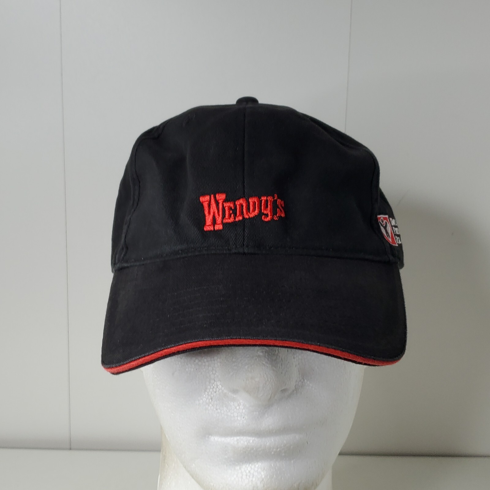 Wendys Fast Food Restaurant Employee Uniform Hat Cap … - Gem