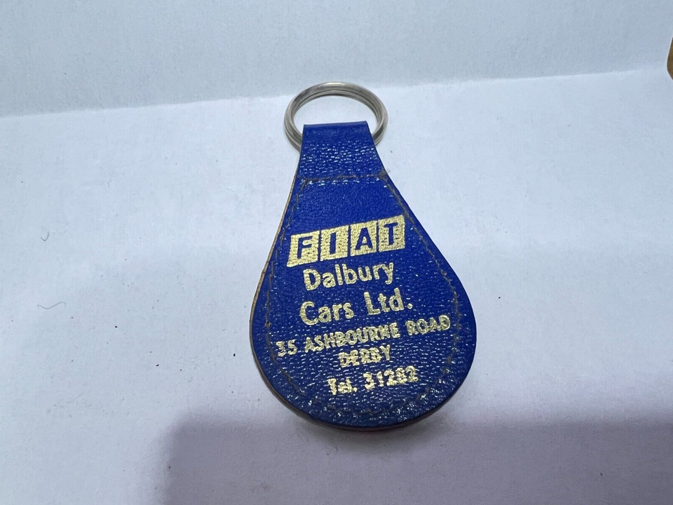 Audi VW Honda & Fiat Dealers keyring Vogal & Dalbury Motors Derby ...