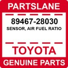 89467-28030 Toyota OEM Genuine SENSOR, AIR FUEL RATIO | eBay