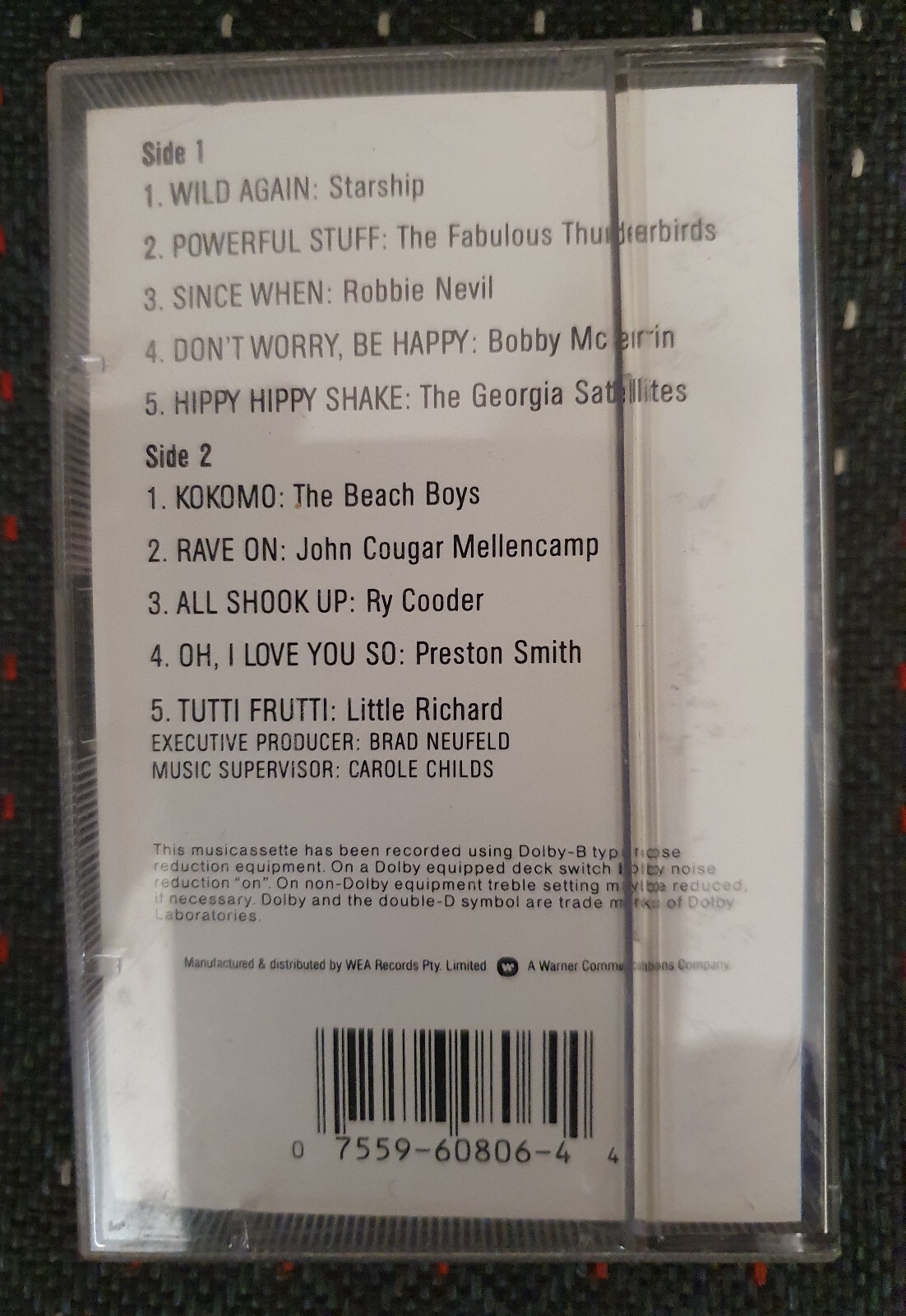 'Cocktail' Album Cassette Tape - 1988 | eBay