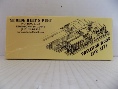 BUNK CAR FOR; UNDECORATED BY; YE OLD HUFF N PUFF KIT PO (DISCRIPTION ...