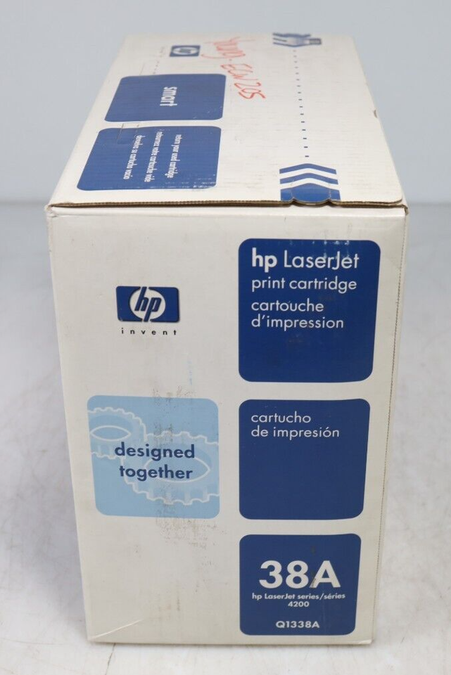 NEW Sealed Genuine HP LaserJet 38A Q1338A Black Toner for 4200 | eBay