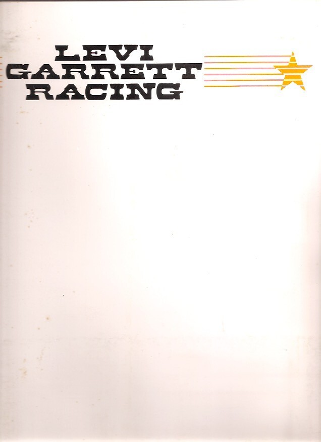 Geoff Bodine #5 Levi Garrett Racing -Hendrick - Press Release -Nascar ...