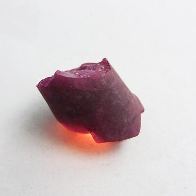 Natural Uncut Red Ruby 55.45 Ct Raw Uncut CERTIFIED Rough Loose Gemstone | eBay