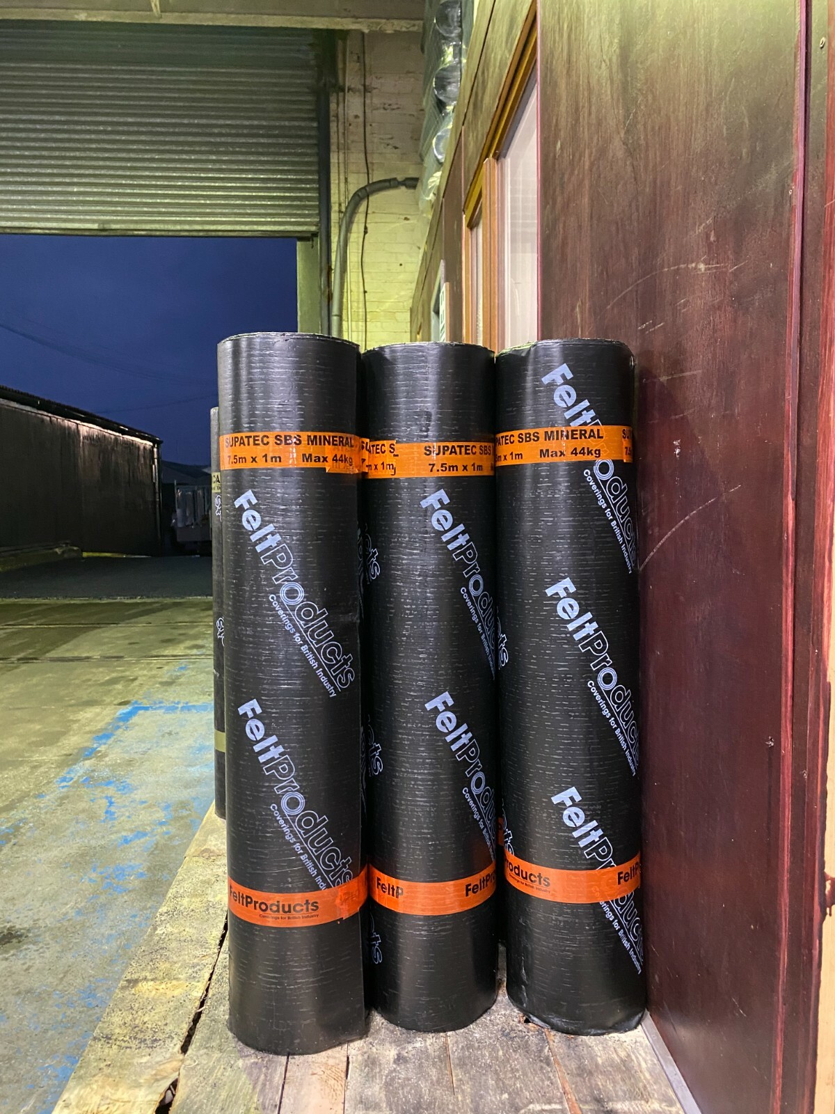 SupaTec SBS Torch-On Polyester Green Mineral Roof Felt- 7.5m x 1m -5mm ...