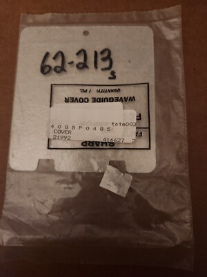 NOS OEM SHARP Wave Guide Cover 40QBP0485 | eBay