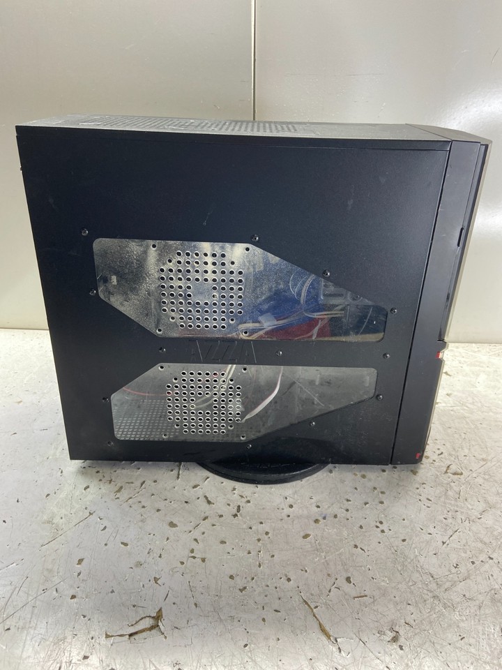 Azza Orion 202 EVO Black & Red Steel ATX Mid Tower Case | eBay