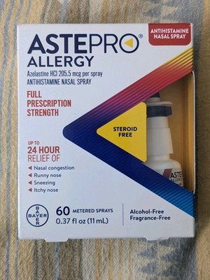 Azelastine Astepro Allergy Nasal Spray 60 Metered Sprays Bayer ...