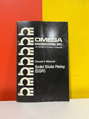 OMEGA ENGINEERING Controller Owner's Manual | eBay