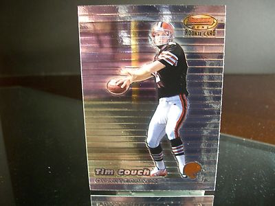 Rare Tim Couch Bowman's Best Rookie 1999 Card #132 Cleveland Browns NFL ...