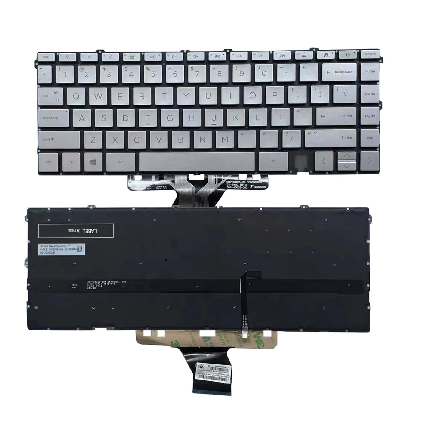 Laptop Keyboard for HP Envy x360 15-ES 15m-es1000 15T SG-A5520-XUA US ...