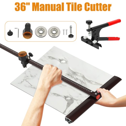 36 in Aluminum Alloy Manual Tile Cutter Hand Tool Ceramic Floor Cutter ...