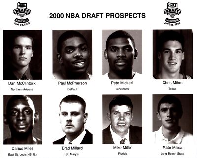 Vintage Press Photo Basketball NBA 2000 Draft Prospects Mike Miller | eBay