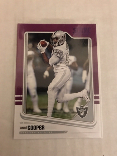 2018 Score Purple Amari Cooper #251 Cleveland Browns Dallas Cowboys 1. ...