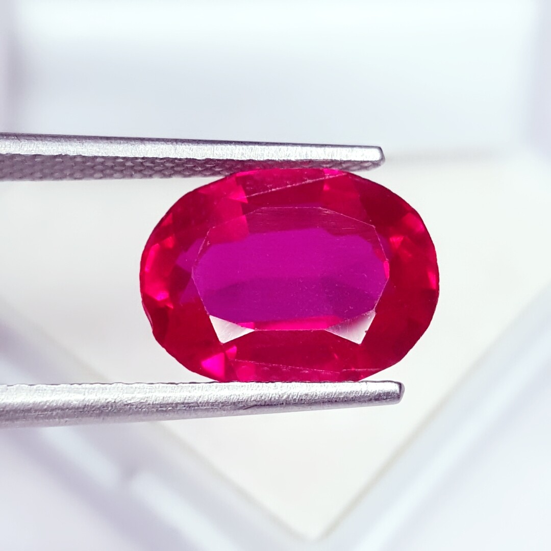 Natural Red Ruby 5.67 Ct Loose Gemstone Certified Transparent Oval Shape Gem | eBay