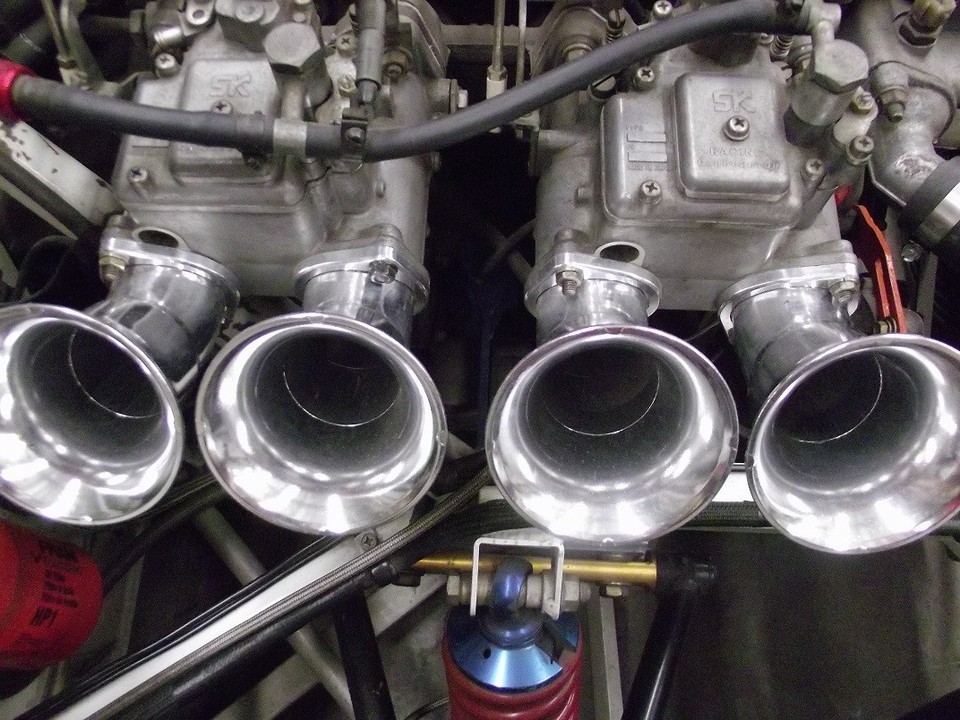 DATSUN 280 Z WEBER Velocity Stack Air Filters for Side Draft ...