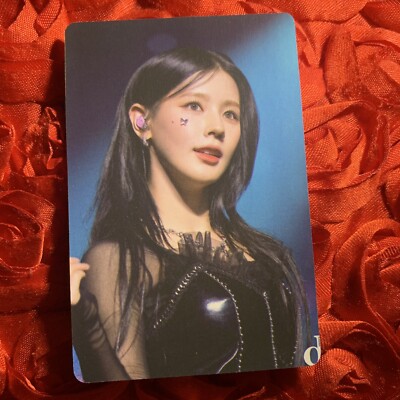 Miyeon (G)I-DLE FREETY Edition Celeb K-POP Girl Photo Card Blue Black ...