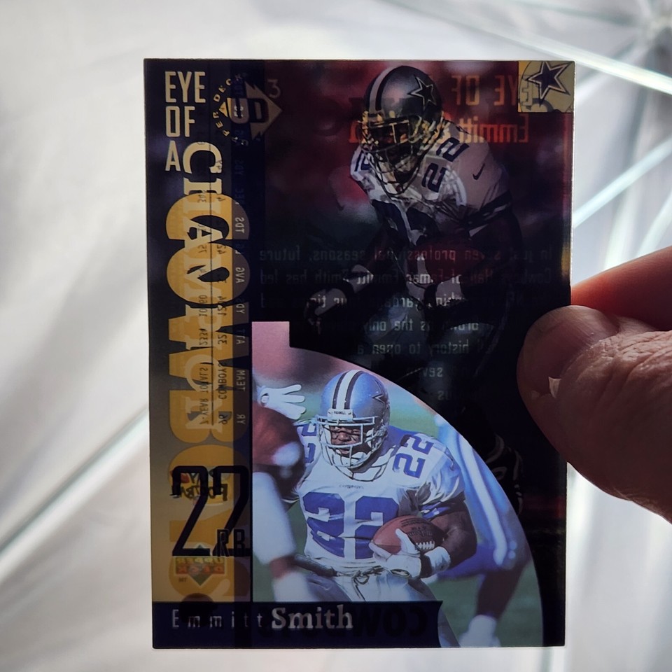 1997 Upper Deck UD3 #40 Emmitt Smith RB Dallas Cowboys Single Raw Card ...