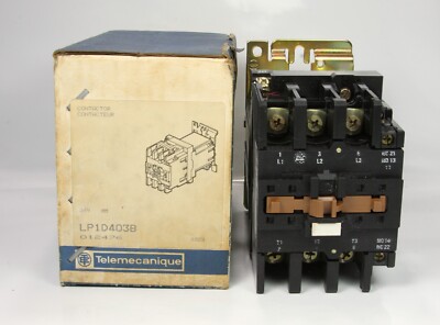 *New* Telemecanique Contactor LP1-D403 LX4-D50 LP1D403B 24V DC 3 Pole ...