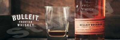 Bulleit Bourbon Metal Sign 6" x 18" or 8 x 24 Free domestic shipping | eBay
