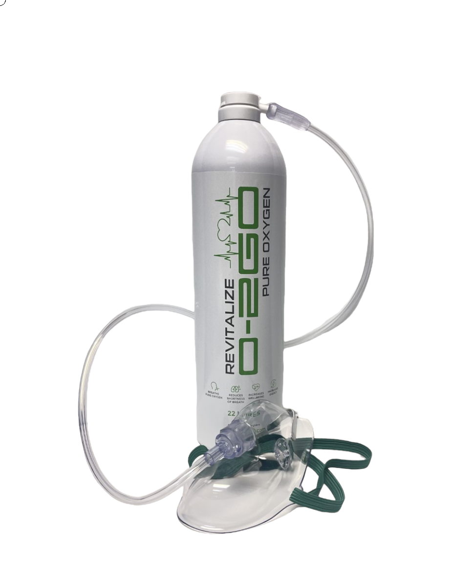 O2GO 3 X 18L Oxygen Can with Mask and Tube - 99.5% Pure Oxygen | eBay