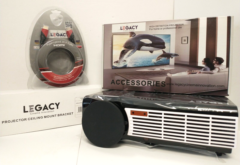 Legacy Cinema Innovation LCI-98 1080P 4k 3D LED HD Home Theater ...