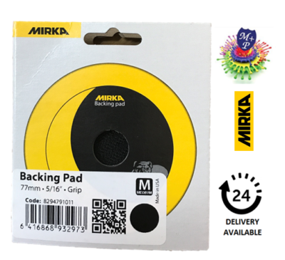 Mirka Backing Pad 77mm 5/16" Grip Medium | eBay