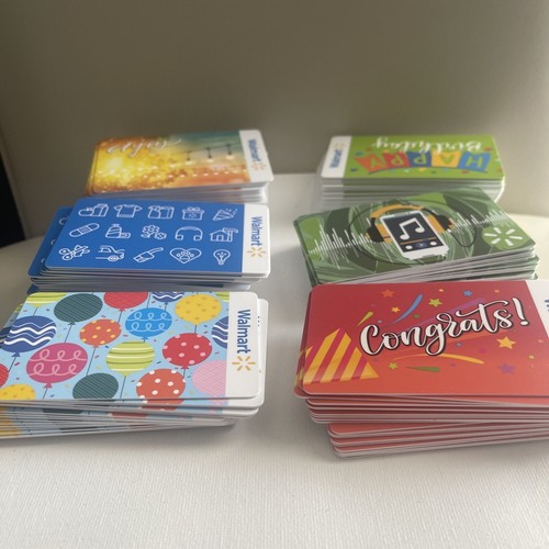 Walmart Gift Cards Collectable Unused | eBay