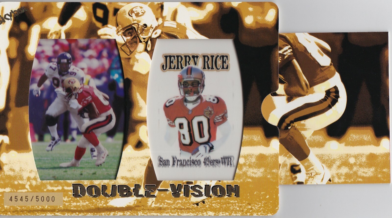 1998 Skybox Double-Vision NFL Interactive Slides Partial Set 14 of 32 ...