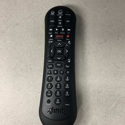COMCAST XFINITY XR2 BLACK RNG DTA HD CABLE REMOTE CONTROL | eBay