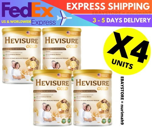 Hevisure Gold Diabetic Milk 400g Plant Based Stabilized Blood Sugar ( X ...
