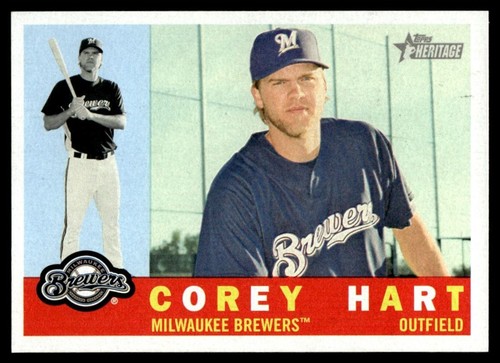 2009 Topps Heritage Corey Hart Milwaukee Brewers #241 | eBay