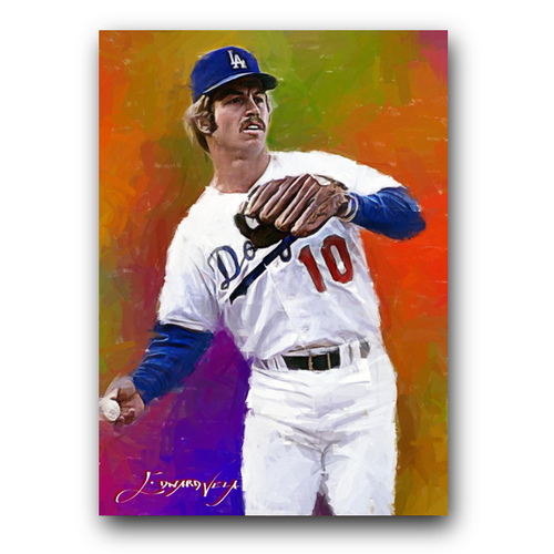Ron Cey #3 Art Card Limited 25/50 Edward Vela Signed (Los Angeles ...