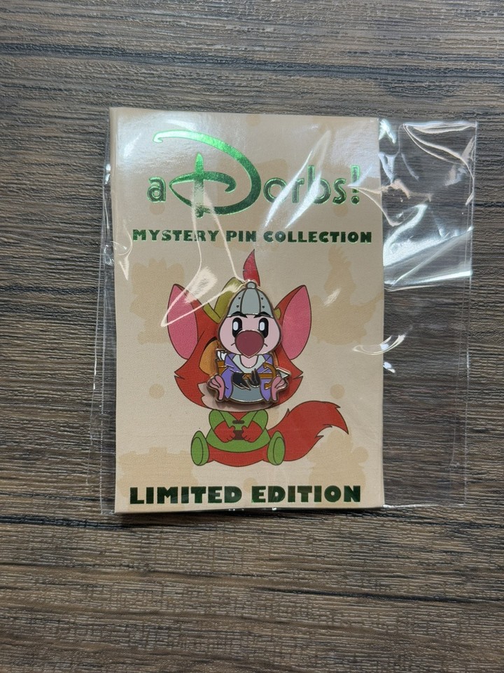 Disney Pin D23 MOG WDI Adorbs Robin Hood Trigger LE 200 Super Chaser ...