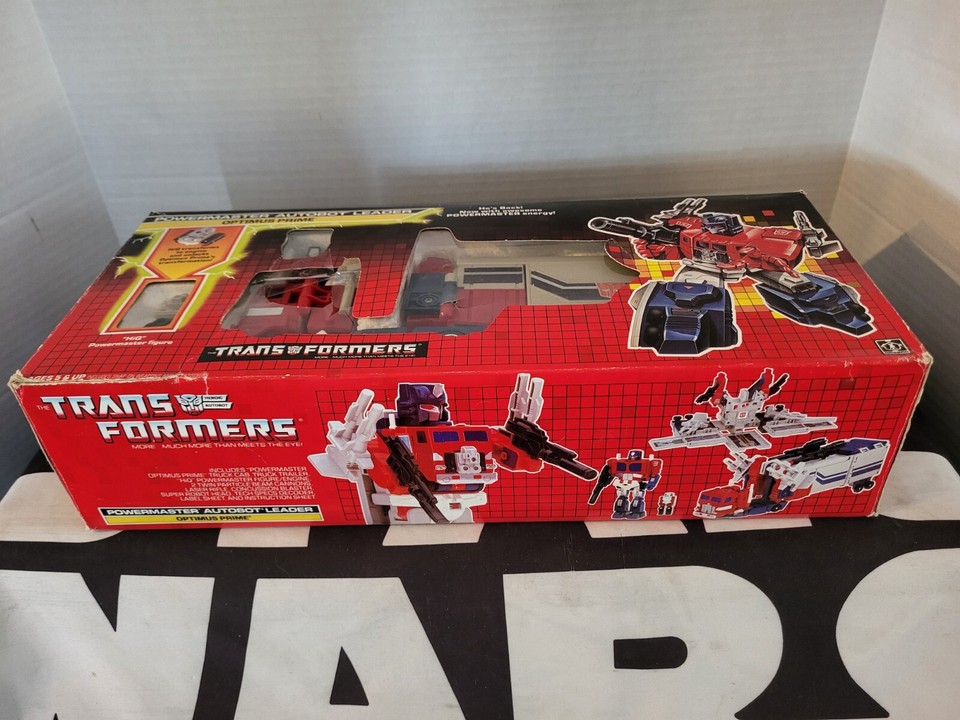 Powermaster Optimus Prime G1 1988 TRANSFORMERS Vintage Original ...